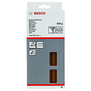 Bosch Glue Stick Natural Yellow (Wood, Cardboard, 200mm, Accessories Glue Guns)