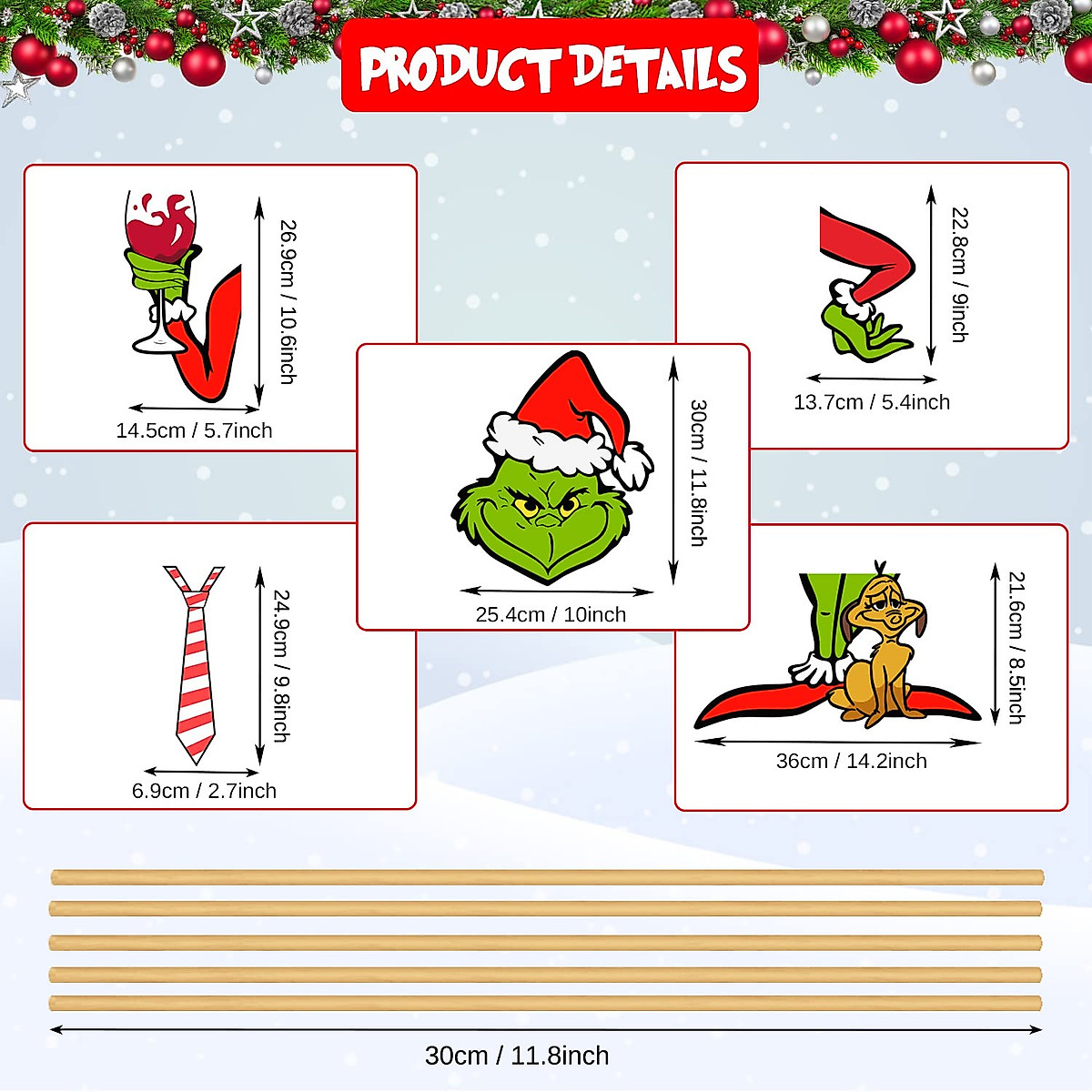 Christmas Tree Topper, Christmas Decorations for Xmas Tree, Christmas Tree Decor for Funny Christmas Themed Party Supplies