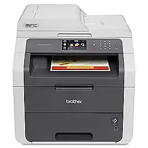 Brother MFC9130CW Wireless All-in-One Printer with Scanner, Copier and Fax, Amazon Dash Replenishment Ready