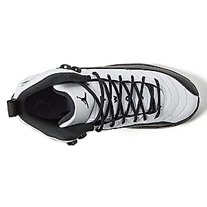 Jordan Air Jordan 12 Retro (Big Kid) White/Black/Vivid Green/Lavender Mist 5.5 Big Kid M