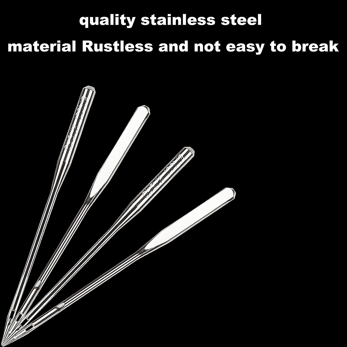 50 Pcs Sewing Machine Needles for Brother, Size 100/16 130/705H HAx1 Embroidery Machine Needles for Brother Sewing Machine (5 Pack of 10 Needles)