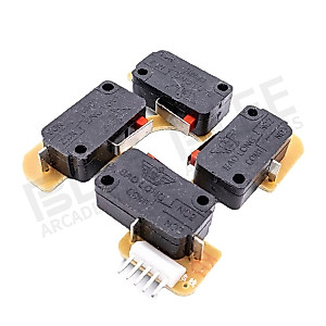 TECKEEN 1X PCB Joystick Repair Board Micro Switches Part TP-MA Assembly for Sanwa