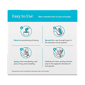 Nair Spa Sugar Wax Hair Remover Kit, 11.8 Oz Container