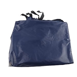 Oumefar 3 Seater Swing Cushion Waterproof Lightweight Swing Seat Cover for Garden for Patio(Dark Blue (Supplier Specification: Blue))