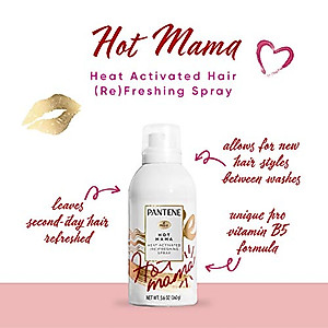 Pantene Pro-V Hot Mama Heat Activated Hair (Re)Freshing Spray, 5 oz, 3.935 Fl oz