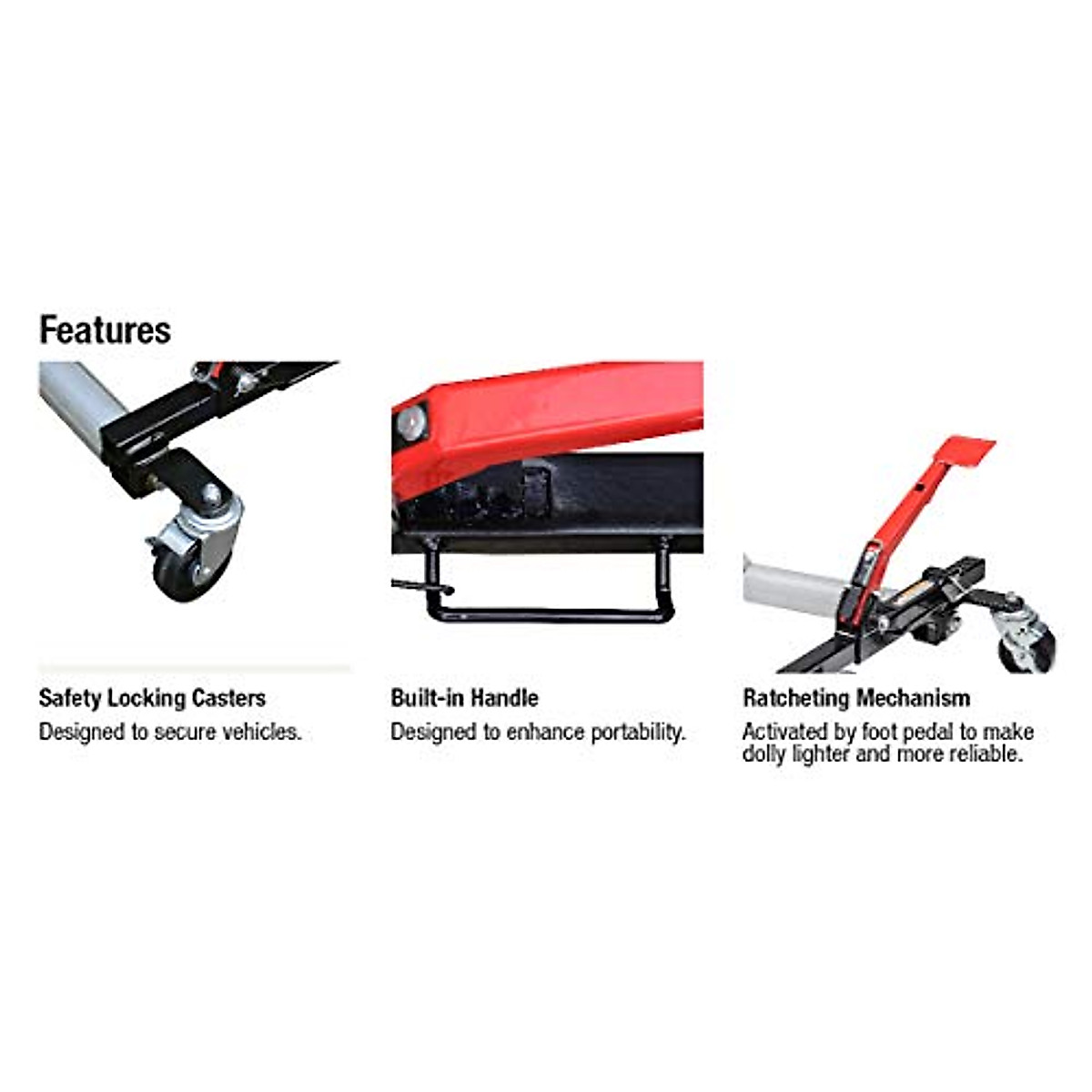 Sunex 1500-Pound Wheel Dolly