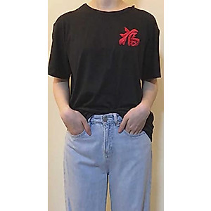 Japanese Kanji Blessing and Love Symbol Embroidered Iron On Patches