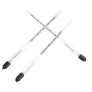 HAWILLOSCH 3pcs Sugar Meter Hydrometer Beer Sugar Gauges Liquid Gauges Wine Scales Maple Syrup Measurement Sugar Scales Sugar Content Scale Measuring Syrup Tester Glass Transparent