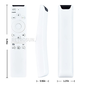 New BN59-01312Q Voice Replacement Remote Control for Samsung QLED Frame Smart 4K UHD HDTV QN43LS03RAF QN49LS03RAF QN55LS03RAF QN65LS03RAF QN43LS03RAFXZA QN49LS03RAFXZA QN55LS03RAFXZA QN55LS01RAFXZC