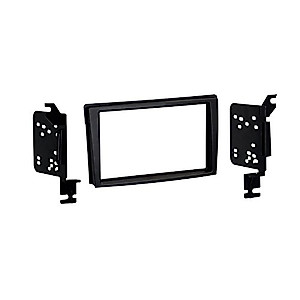 Metra 95-7502B Double DIN Dash Installation Kit for Select 2000-06 Mazda MPV Vehicles (Black) & 70-7901 Radio Wiring Harness for Mazda 90-01Power/4 Speaker