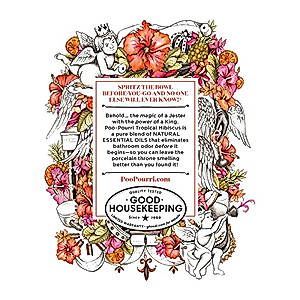 Poo-Pourri Before-You-go Toilet Spray, Tropical Hibiscus 10 ml, (Pack of 1)