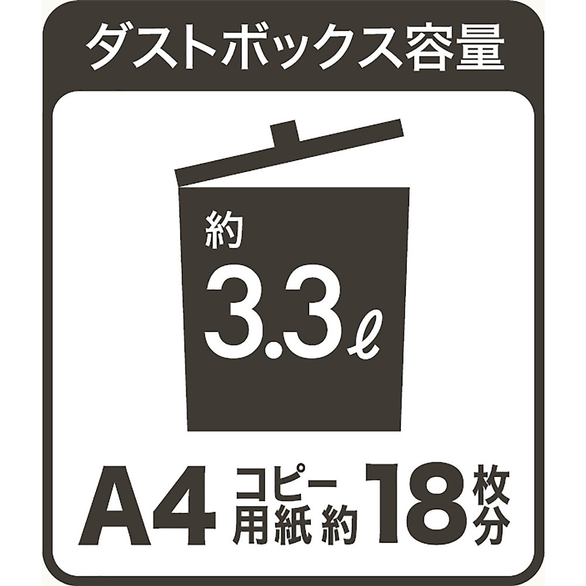 Nakabayashi Co.,Ltd 3 Ways Manual Shredder for Paper&Card&CD/DVD,One Piece of Letter Size/A4 Size,Capacity of 3.3L(Black)