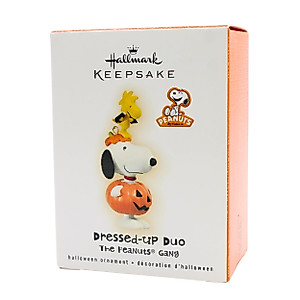 Hallmark 2009 Dressed-Up Duo Snoopy Peanuts Woodstock Halloween