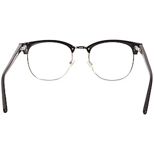 SAINT LAURENT Square Eyeglasses SL 104 001 Black/Palladium 52mm 104