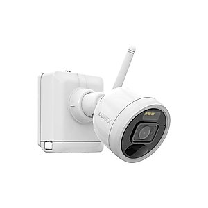 Lorex 2K Wire Free Security Camera – Outdoor & Indoor Add on Battery Operated Camera Wireless Surveillance System for Home & Business – Active Deterrence, Person Detection – Requires Base