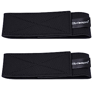 Wisdompro 2 Pcs Neoprene Ankle Blousing Garter Trousers Boot Blousers Strap for Wader Fishing Hunting Biking Military Uniform