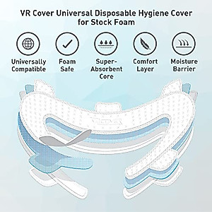 VR Cover Universal Disposable Hygiene Cover for Stock Foam (Set 50)