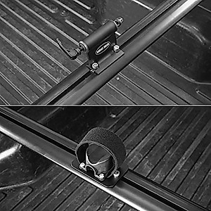 Hooke Road Universal Bike Car Carrier Quick-Release Alloy Fork Lock Alloy Bed | Roof Mount Rack for 1 Bike - Cross Bars not Included