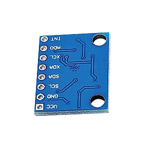 Teyleten Robot GY-521 MPU-6050 MPU6050 3-Axis Accelerometer Gyroscope Sensor Module 6-axis Accelerometer Gyroscope Sensor Module IIC I2C 3-5V for Arduino 5pcs