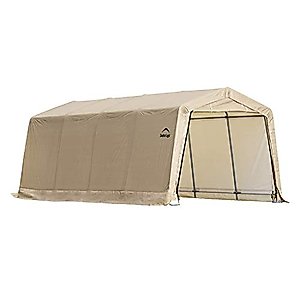 ShelterLogic Replacement Cover Kit Only No Frame-10Wx20Lx9H Peak Tan 90582 (5.5oz Tan)