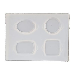 Lerpwige Mini Tray Candy Cans Silicone Mold Epoxy Resin Mold DIY Jewelry Tools Desktop Ornament Crafts Making Supplies Non-Stick