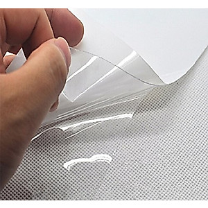 BESTERY Clear Vinyl Gloss Paint Protection Bulk Film Vinyl Wrap Coating Roll (12''X60'')