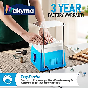 Stained Glass Grinder, 4200r/min glass grinder, 110V 65W Portable Glass with 5/8" & 1" Diamond Grinder Bits & Baffle, glass grinder machine for Glass Ceramic and Other Brittle Hard Materials