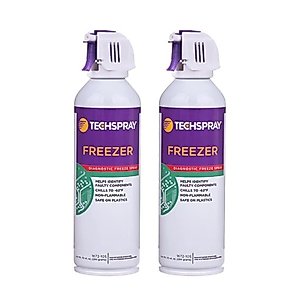 Techspray 1672-10S 10 oz. Envi-Ro-Tech Freeze Spray -2 pack