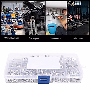 Screw Organizer, Screws Assortment Set Hex Socket Screw Flat Screw Pocket Hole Screws, Screws Kit for Electronics Industry Hardware Fasteners DIY