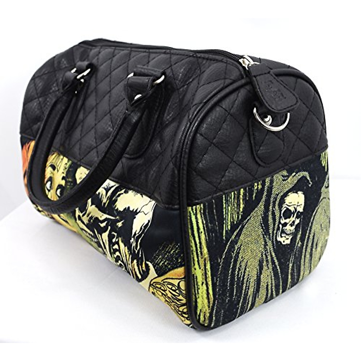 Liquor Brand Horror B Movie Cartoon Small Satchel Purse Crossbody bag