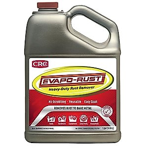 Evapo-Rust ER012 Super Safe Rust Remover – 128 oz., Non Toxic Rust Remover for Auto Parts, Hardware, Antiques | Rust Removers and Chemicals,Gray,1 gallon