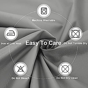 OutdoorLines Outdoor Waterproof Patio Table Furniture Set Covers - Rectangle Couch Sectional Cover Outside Weatherproof Patio Furniture Covering for Deck, Lawn and Backyard 126"L x 63"W x 28"H, Gray