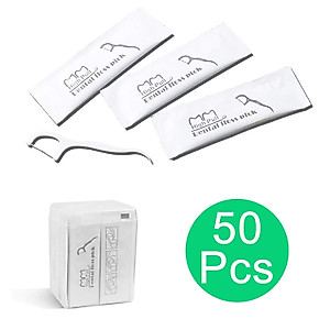 50 Count,Individually Wrapped Micro Dental Floss (100 Pcs)