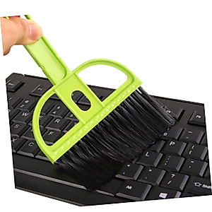 Healeved 6 Sets Mini Cleaner Cleaning Supplies Kit Desktop Broom Mini Brush Dust Pan Dust Remover Tool Keyboard Brush Kit Desktop Cleaning Supplies Computer Keyboards Mini Broom