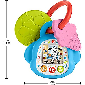 Fisher-Price Laugh & Learn Baby & Toddler Toy Digipuppy Pretend Digital Pet With Music & Lights For Ages 6+ Months