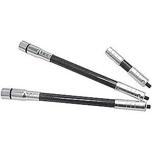 SHARROW Archery Balance Bar Stabilizer Set 30" 10" 4" Carbon Fiber Bow Stabilizer for Recurve Bow and Compound Bow Hunting Shootings