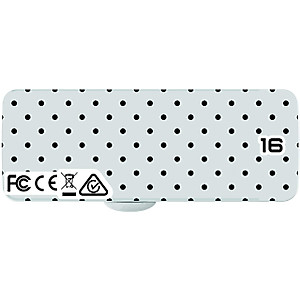 Emtec M700 Wallpaper Flash Drive, 16GB, Black Dot - ECMMD16GM710WP11