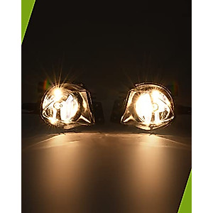 AUTOSAVER88 Fog Lights Compatible with 06-08 2006 2007 2008 BMW E90 3 Series 323i / 325i / 325xi / 330i / 330xi / 335i / 335xi / 328i / 328xi Fog Light Replacement ,with 12V 55W H11 Bulbs