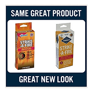 Generic Diamond Strike a Fire Starter 8 Count 6 Packs 48 Total, Brown