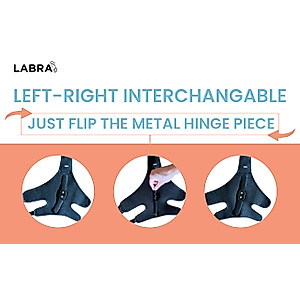 Labra Dog Canine Knee Stifle Brace Wrap, Metal Splint Hinged Flexible Support Brace for K9 ACL, CCL, Luxating Patella, Cruciate Ligament Sprains in Back, Rear, Hind Leg (Extra Large - 75-100lbs)