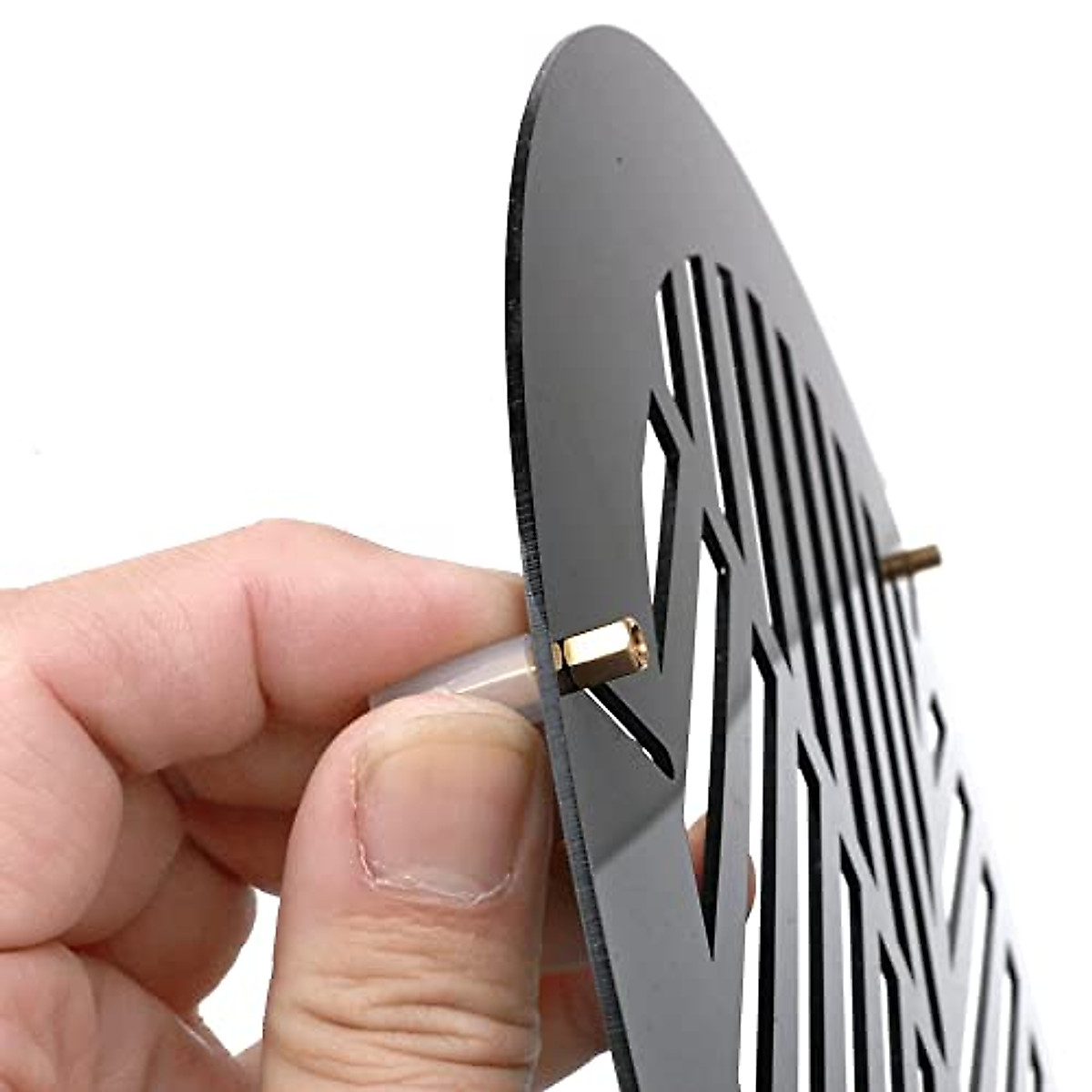 Starboosa Bahtinov Mask Focusing Mask for Telescopes - 230 Bahtinov Mask for a Tube Outer Diameter from 228-273mm (8.97" to 10.75") - can be Mounted with Brass Bolt Inside or Outside