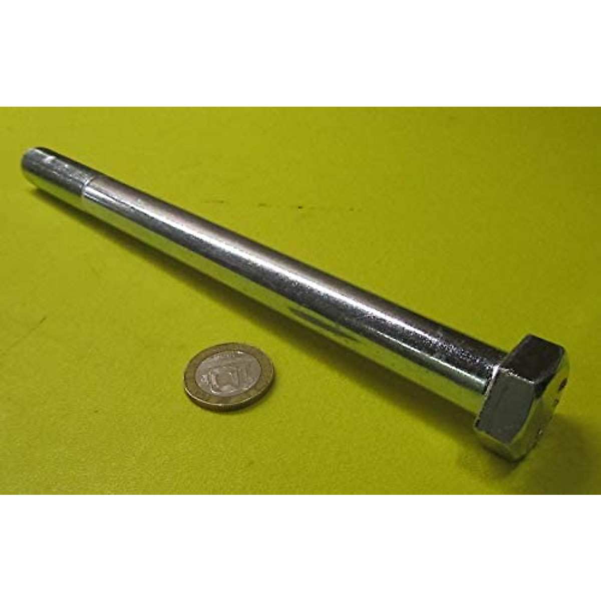 Grade 5 Zinc Steel Hex Bolts RH PT 5/8"-18 x 8.00" Length