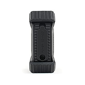 ECOXGEAR EcoEdge Plus GDI-EXEGPL410 Rugged Waterproof Floating Portable Bluetooth Wireless 20 Watt Smart Speaker with Bottle Opener and LED Party Lights (Gray)