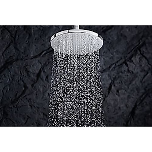 KOHLER 13696-Cp 2.5 Gpm Rain Head with Katalyst Air-Induction Technology,10", Polished Chrome