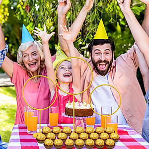 Fjoron Wizard Party Chocolate Decoration with Goal Posts, Chocolate Decoration for Wizard Themed Birthday Party Supplies