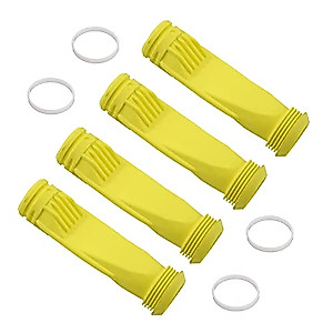 ATIE G3, G3 PRO Pool Cleaner Long Life Diaphragm W69698 with Retaining Ring W81600 Replacement for Zodiac Baracuda G3, G3 PRO, G4 Pool Cleaner Diaphragm W69698 (4 Pack)