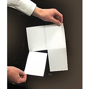 Perforated Paper, 4 Up 24# 8.5" X 11". Perforated in 4 Pcs. of 4.5" X 5.5". (1 Horizontal 1 Vertical). 500 Sheets. Ideal for W-2 and 1099 Tax Forms, and Much More. Working with Laser/Inkjet Printer.