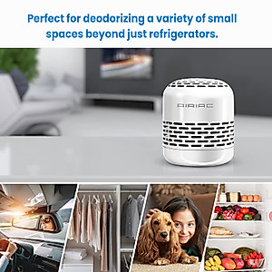 Fridge Deodorizer,10-Year Refrigerator Deodorizer Odor Eliminator,Replaces Baking Soda for Fridge and Freezer Absorber Charcoal Bags