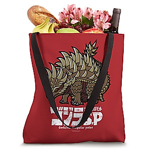 Godzilla Singular Point Anguirus Red Tote Bag