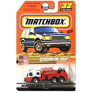 Matchbox 1999 USA Cleveland Fire Truck #32 of 100